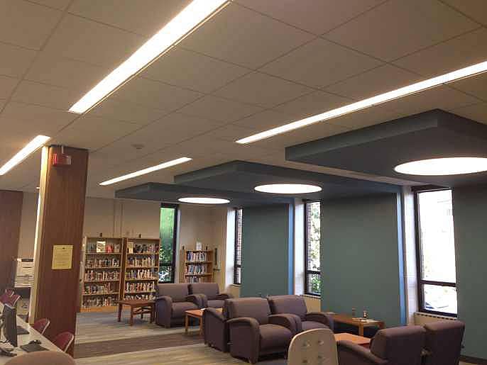 Interior Ceilings Photo Album Slide Show: USPS Library - The ...