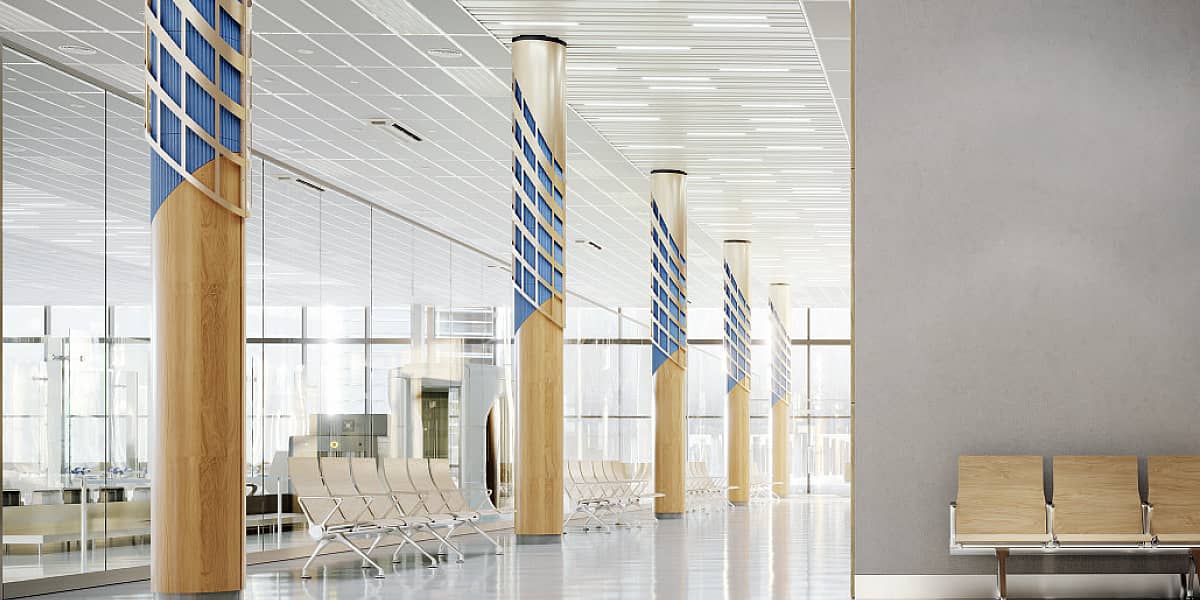 Custom Column Covers - The Association of the Wall and Ceiling Industry