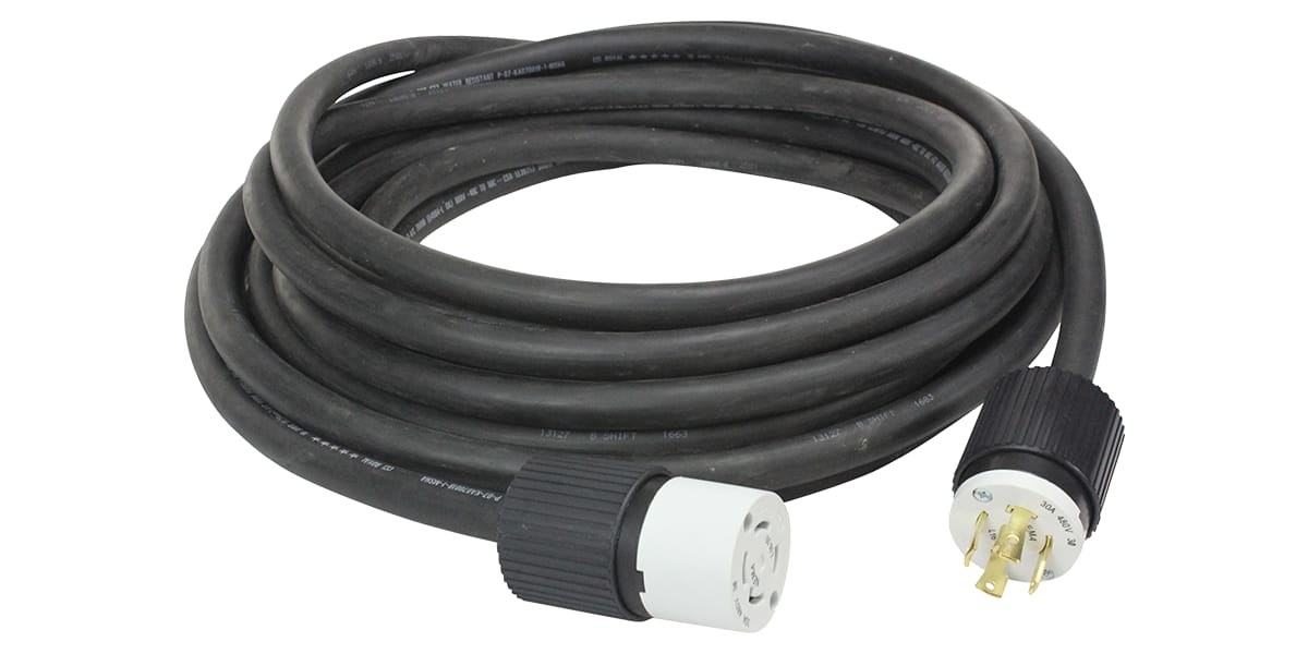 75' Twist Lock Extension Power Cord - Association of the Wall and ...