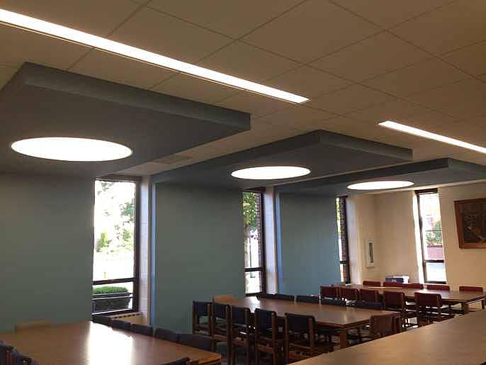 Interior Ceilings Photo Album Slide Show: USPS Library - The ...