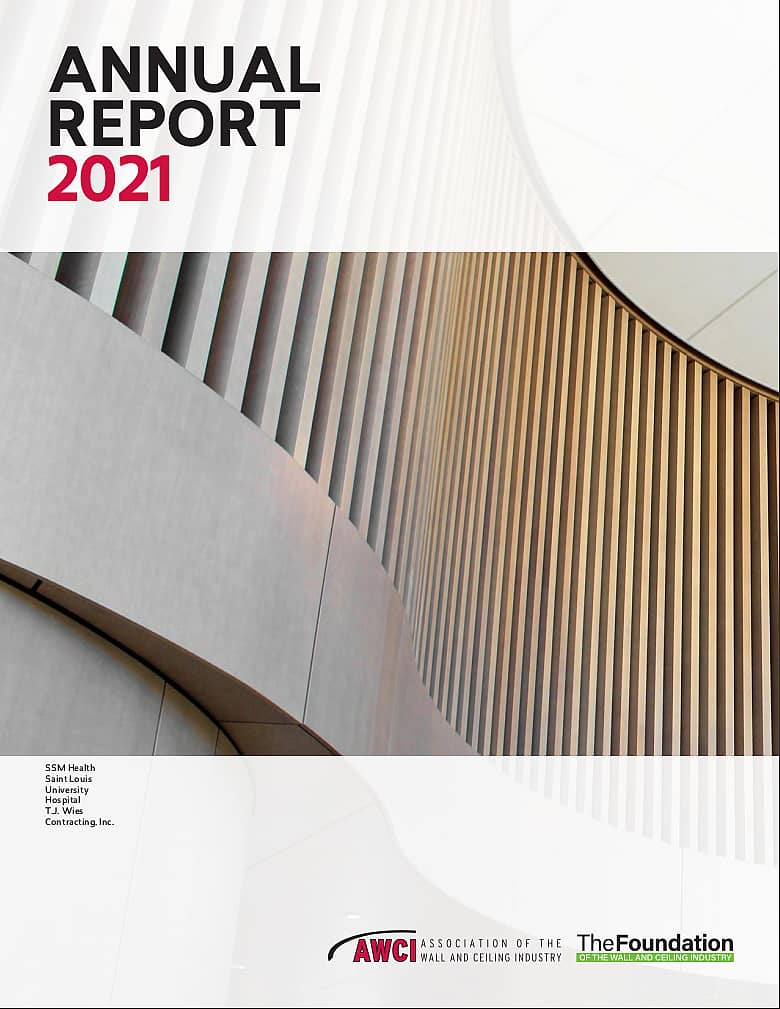 Annual Reports - The Association of the Wall and Ceiling Industry