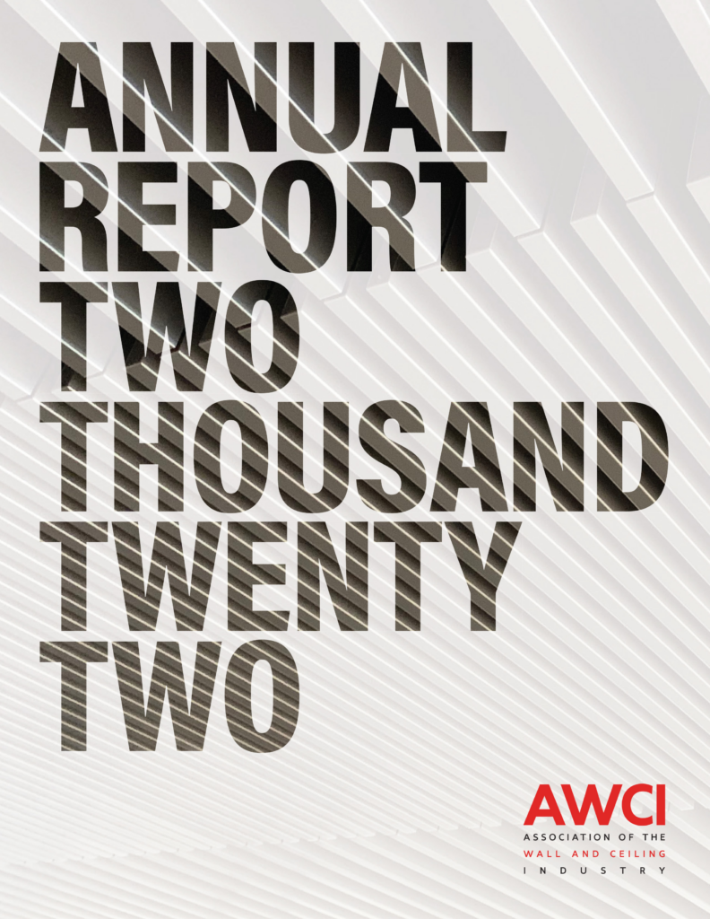 Annual Reports - Association of the Wall and Ceiling Industry