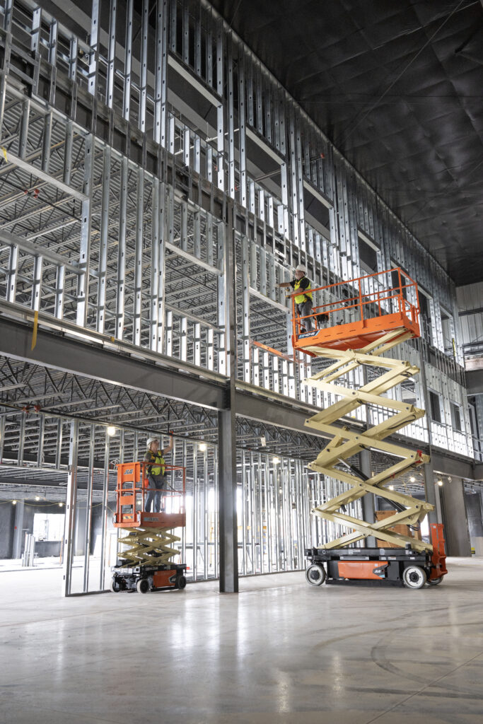 Electric Scissor Lifts - Association of the Wall and Ceiling Industry