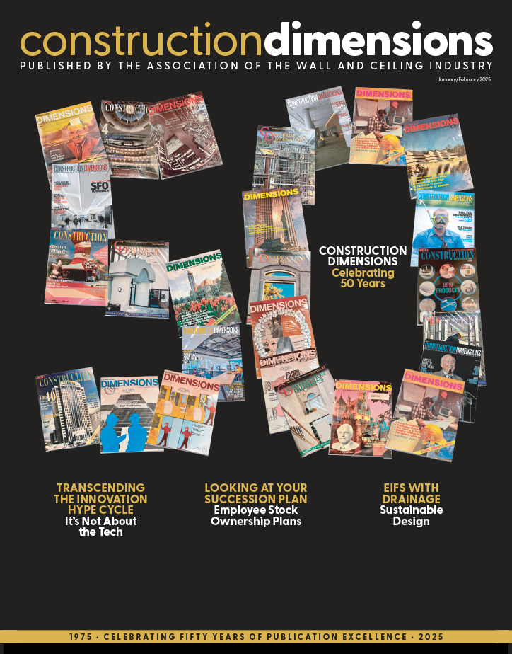 2025 Archives - Association of the Wall and Ceiling Industry